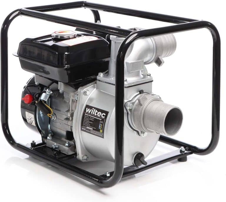 Test : pompe à eau Wiltec 4kW 48000l/h pour eaux usées